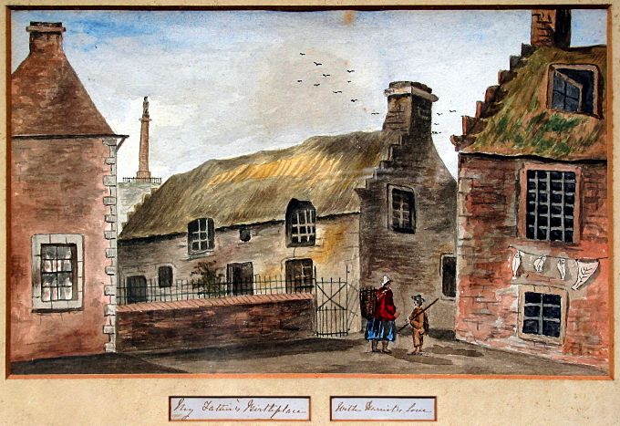 Hugh Miller's Birthplace - c1865 - Cromarty Archive